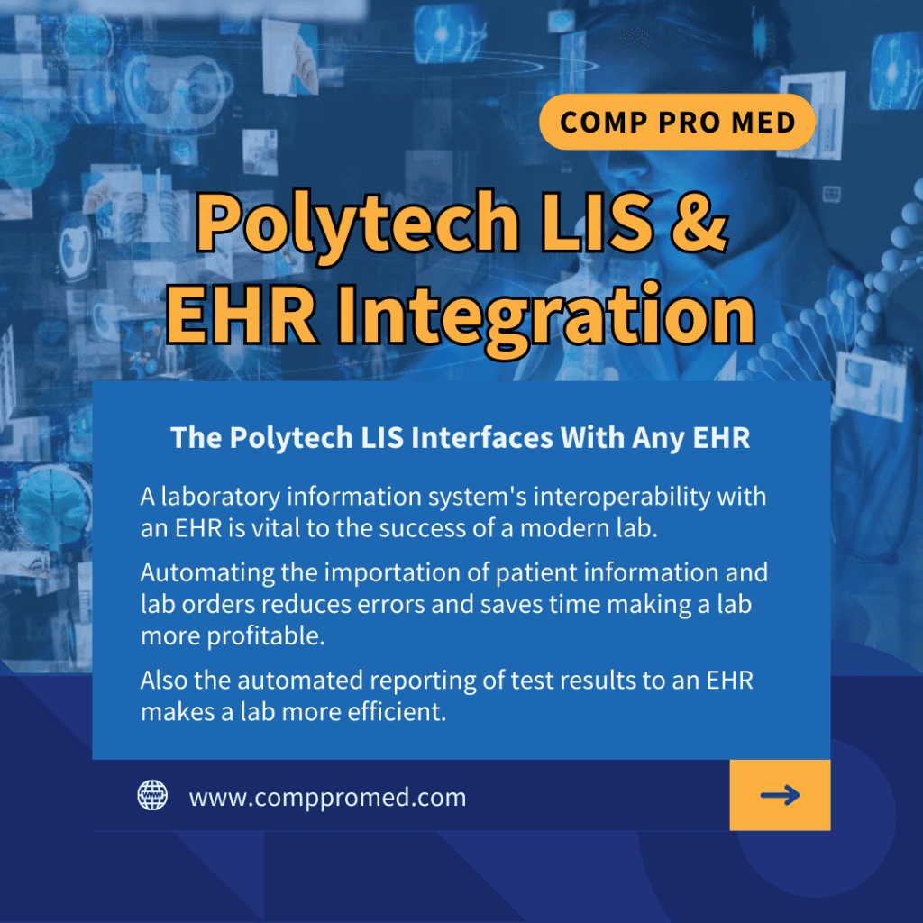 Polytech LIS: EHR Integration - Comp Pro Med